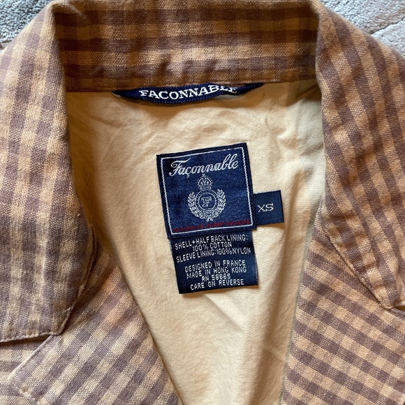 Faconnable | Jackets & Coats | Vintage Faconnable Oversized Jacket Xs ...